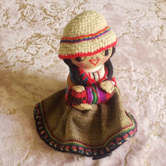 Handmade | Art | Inca Doll Inca Doll With Baby | Poshmark